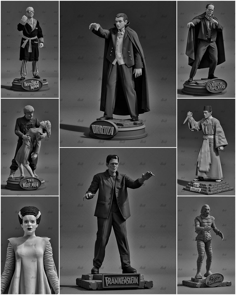 Frankenstein Universal Classic Monster - STL File for 3D Print