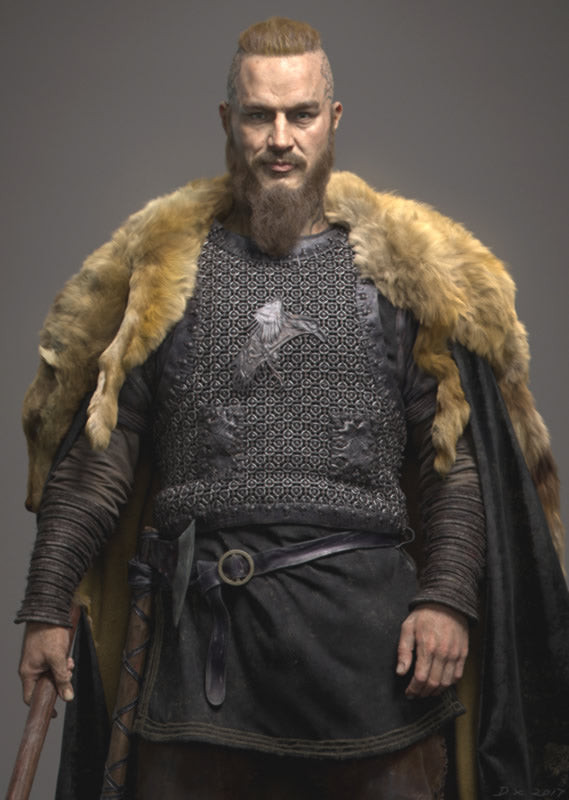 Ragnar Lothbrok Vikings - STL File for 3D Print