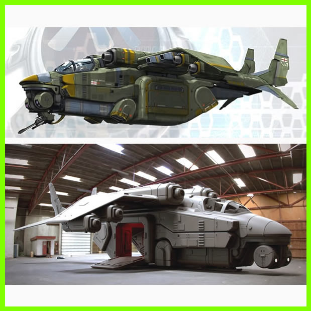 ROC Dropship - STL File for 3D Print