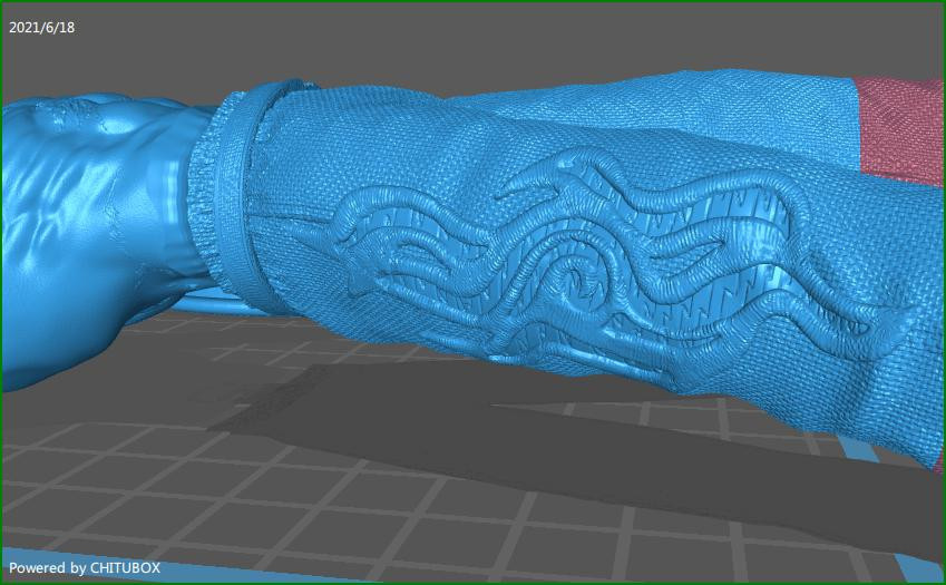 Tekken Kazuya Mishima - STL File for 3D Print