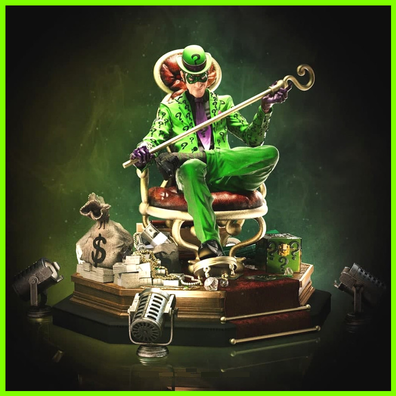 Riddler Batman Statue - STL File for 3D Print