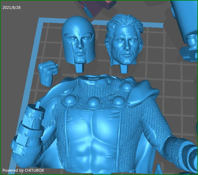 Magneto Trono - STL File for 3D Print