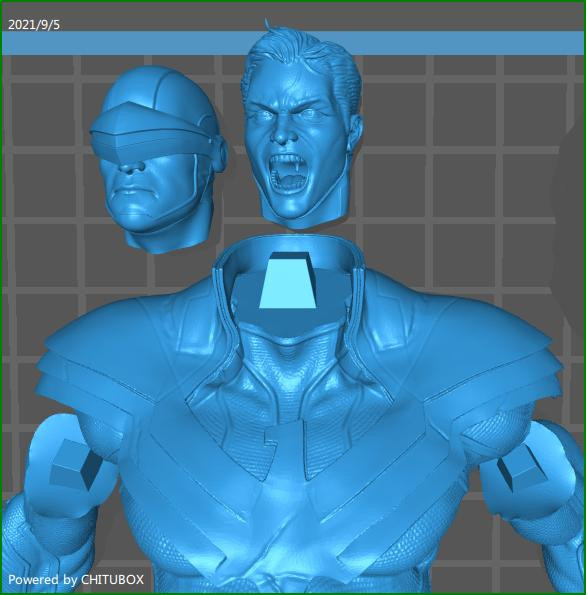 Cyclops Phoenix Force - STL File for 3D Print