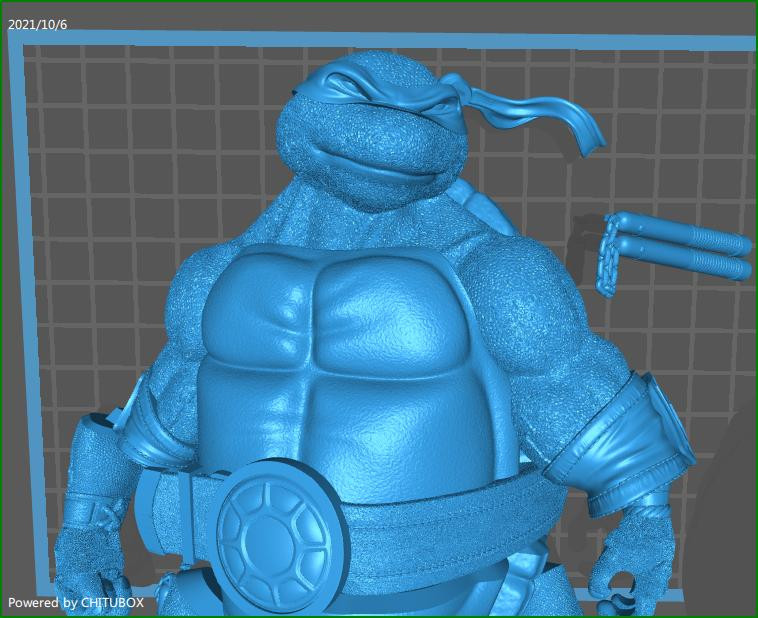 Teenage Mutant Ninja Turtle TMNT - STL File for 3D Print