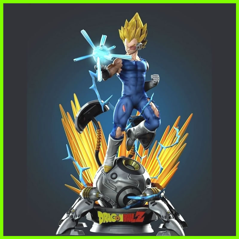 Vegeta on Capsule Dragon Ball Z - STL File for 3D Print