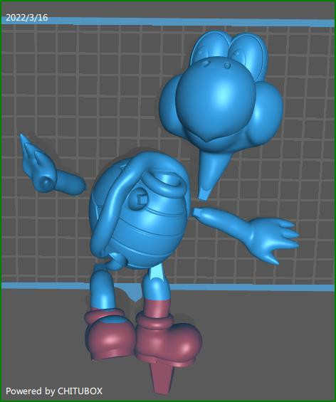 Mario World - STL File for 3D Print