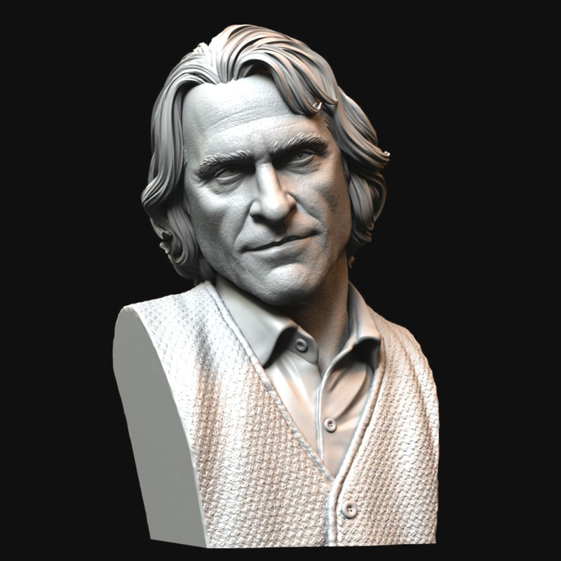 Arthur Fleck Joker Bust - STL File for 3D Print