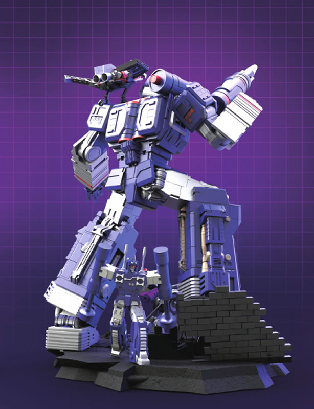 Soundwave Transformers Statue - STL File 3D Print