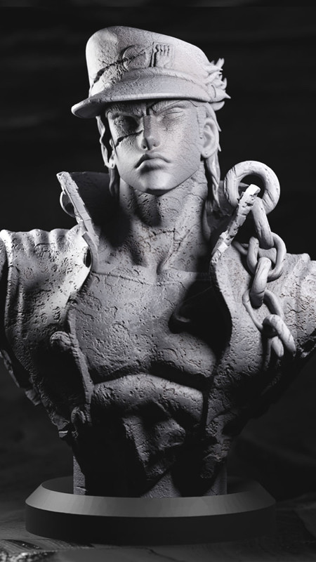 JoJo's Bizarre Adventure Busts - STL File 3D Print