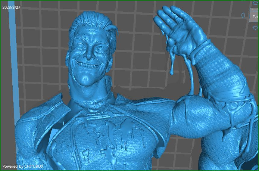 Homelander Statue - STL File 3D Print