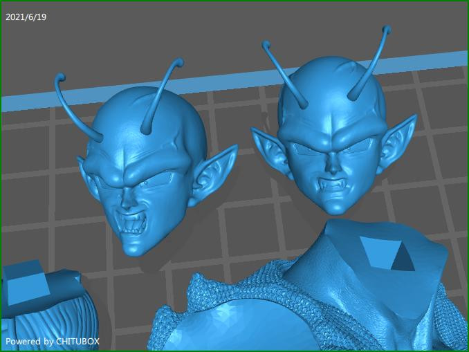 Piccolo Dragon Ball Z - STL File for 3D Print