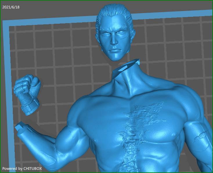 Tekken Kazuya Mishima - STL File for 3D Print