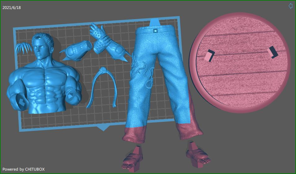 Tekken Jin Kazama - STL File for 3D Print