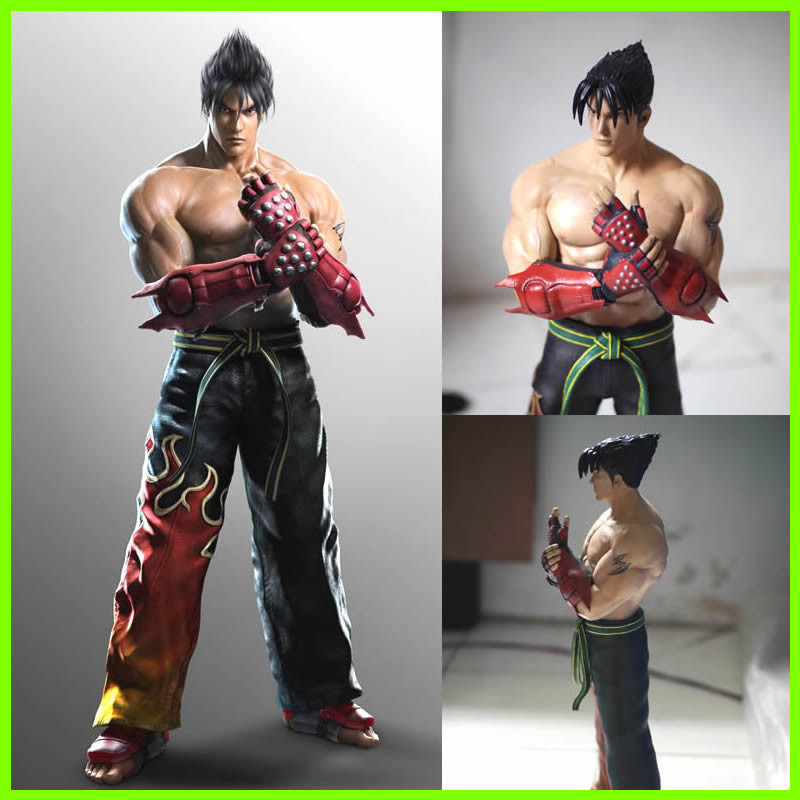 Tekken Jin Kazama - STL File for 3D Print