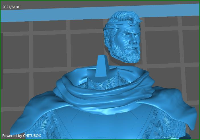Superman 6th Dimension - STL File for 3D Print