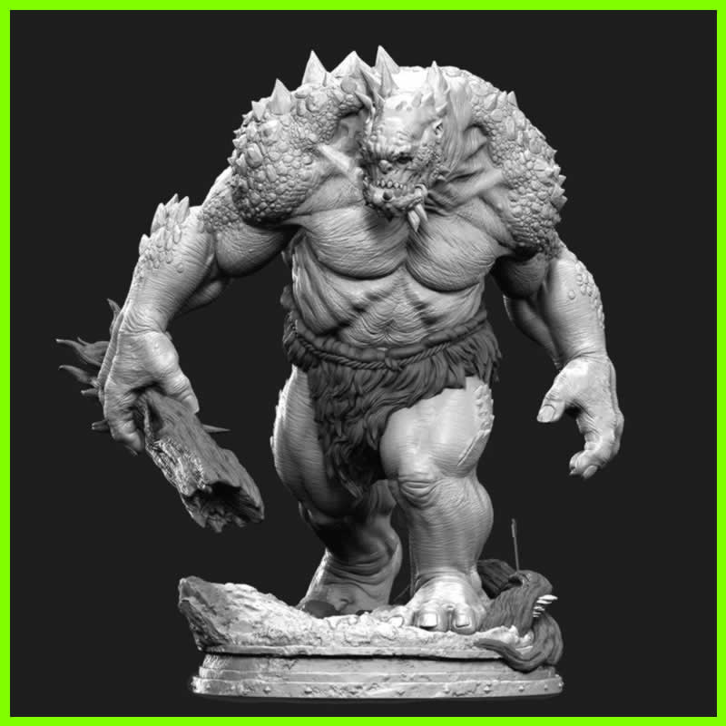 Starcraft 2 Adjutant Statue - STL File for 3D Print