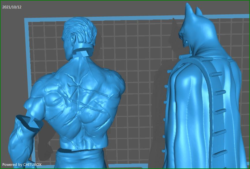 Batman Statue - STL File for 3D Print