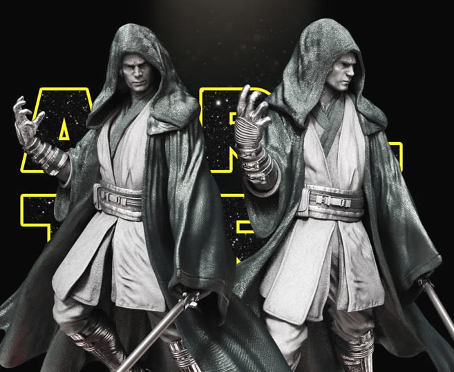 Anakin Skywalker Star Wars - STL File for 3D Print