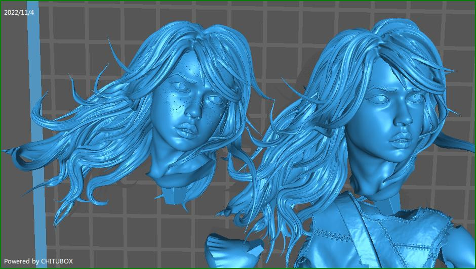 Prey Statue - STL File for 3D Print