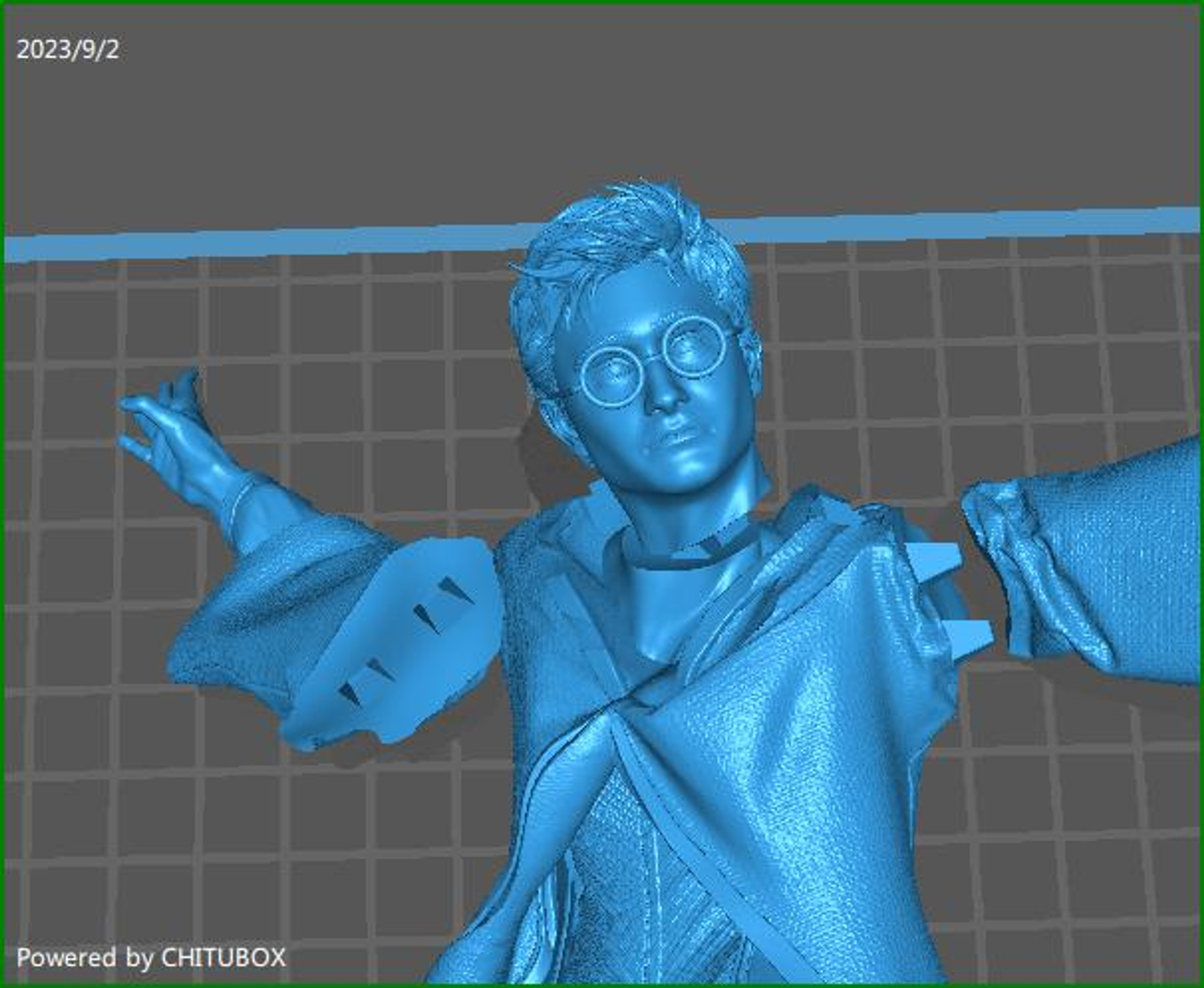 Harry Potter Statue - STL File 3D Print