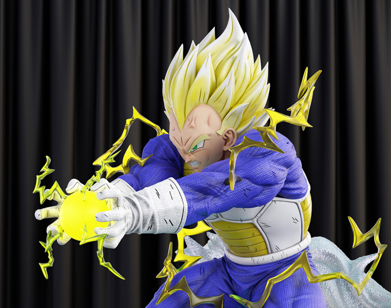 Vegeta Super Saiyan Dragon Ball Z - STL File 3D Print