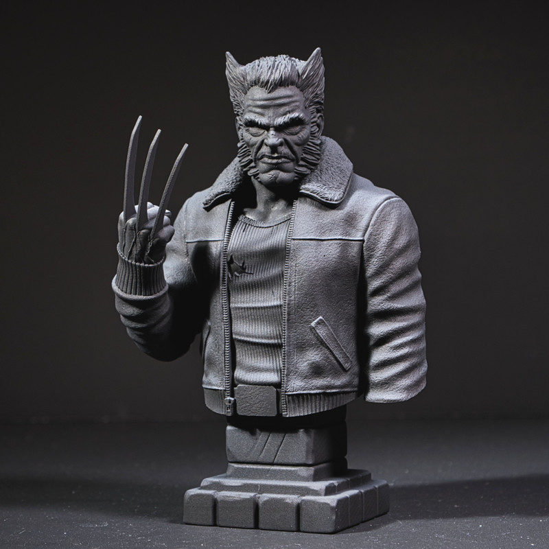 Logan Wolverine Bust - STL File 3D Print