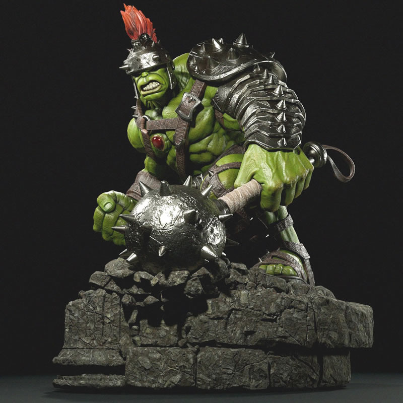 Gladiator Hulk Statue - STL File 3D Print