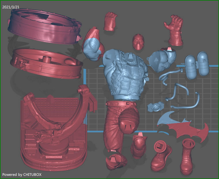 Bane Batman - STL File for 3D Print