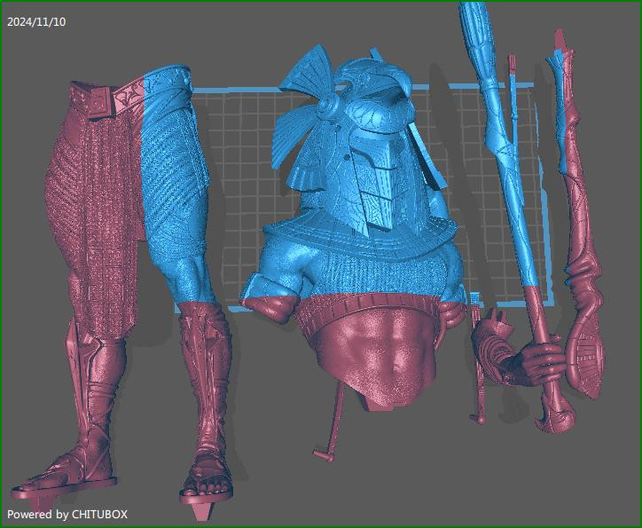 Horus Stargate Statue - STL File 3D Print