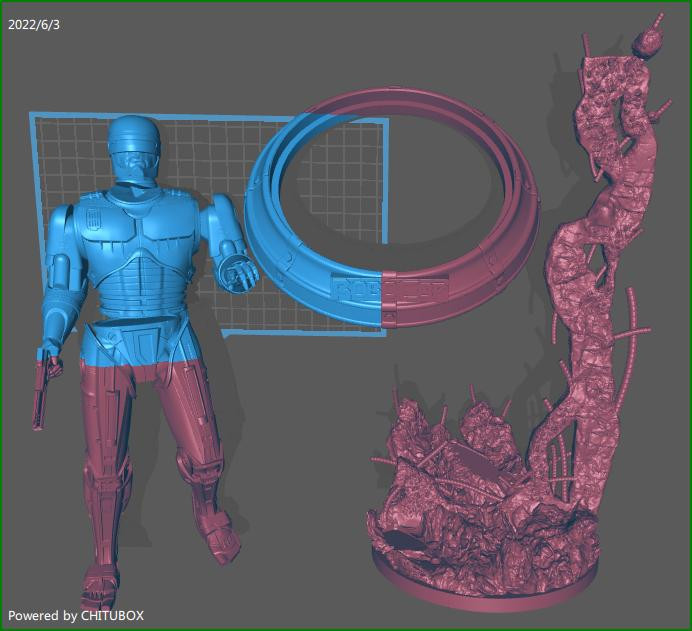 Robocop - STL File for 3D Print