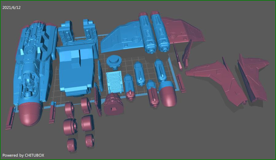 ROC Dropship - STL File for 3D Print