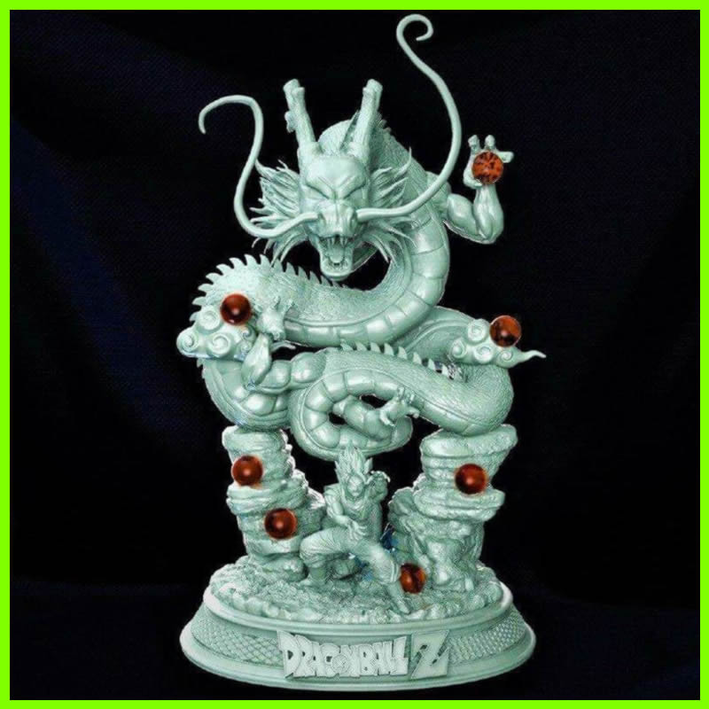 Goku and Shenron Dragon Ball Z - STL File for 3D Print