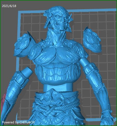 Tekken Yoshimitsu - STL File for 3D Print