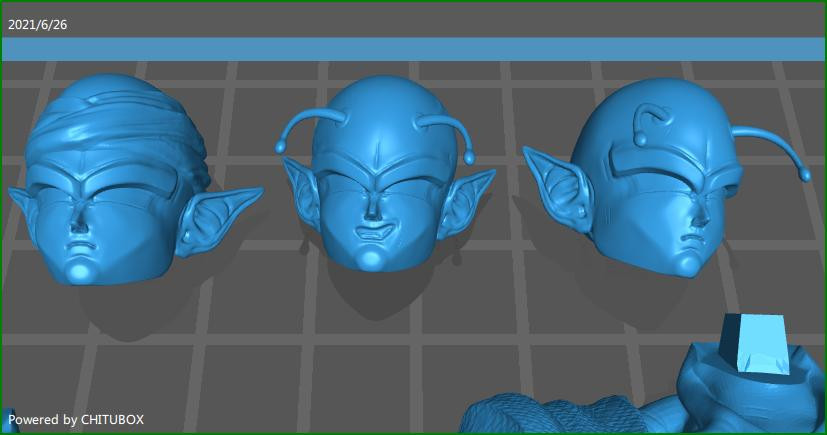 Piccolo Dragon Ball Z Statue - STL File for 3D Print