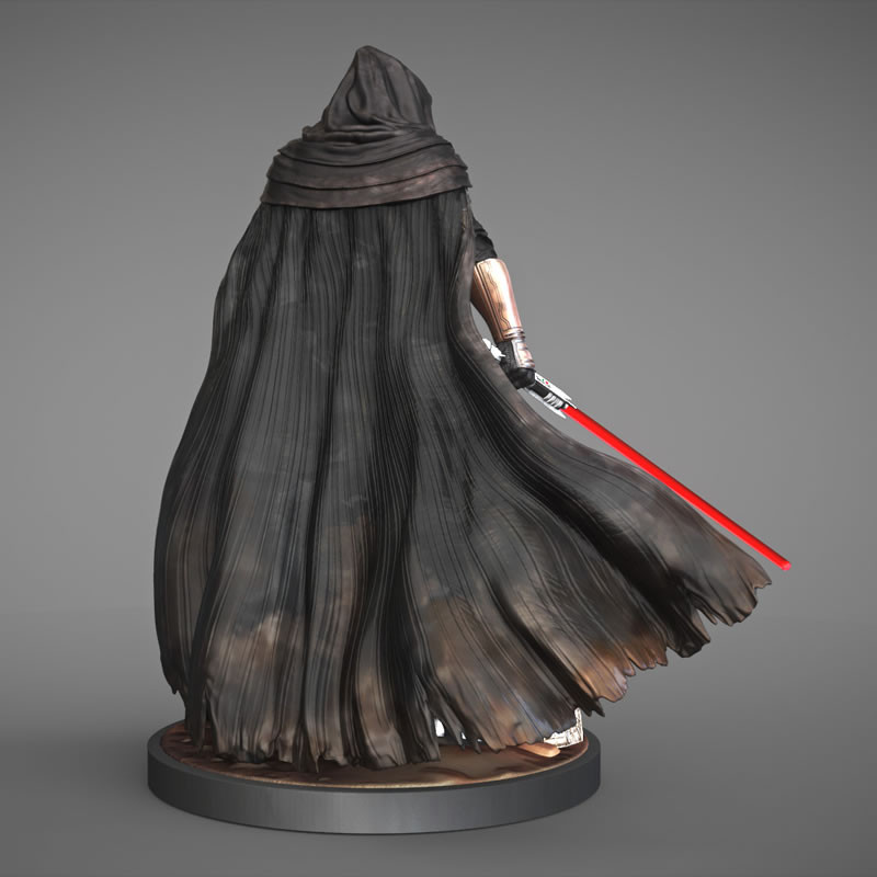 Darth Revan Star Wars Statue - STL File for 3D Print