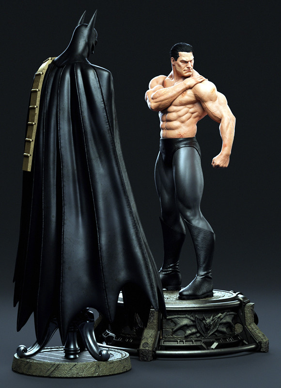 Batman Statue - STL File for 3D Print
