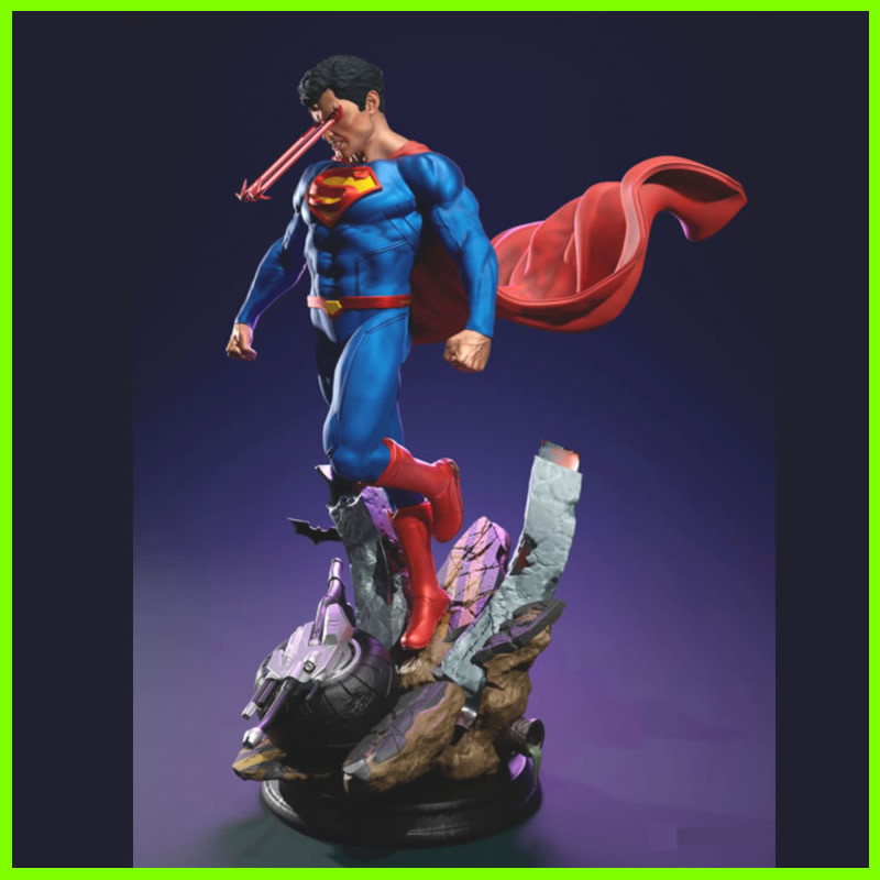 Superman DC Statue - STL File for 3D Print