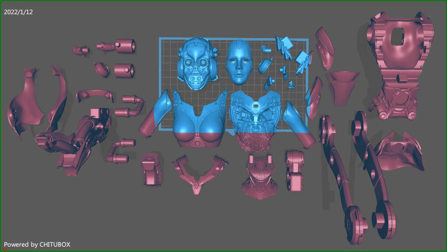 Starcraft 2 Adjutant Statue - STL File for 3D Print