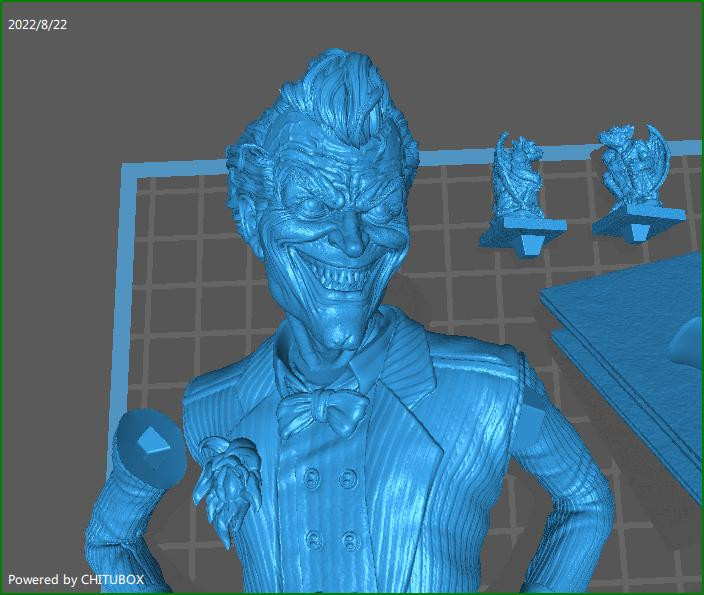 Joker the Gotham Statue - STL File for 3D Print