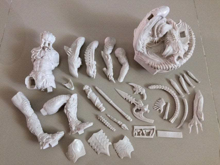 Death Warrior Predator 1/6 Narin Sculpts resin model kit figures