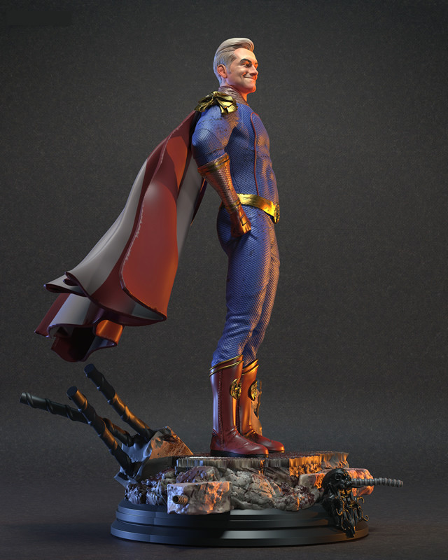Homelander Statue - STL File for 3D Print