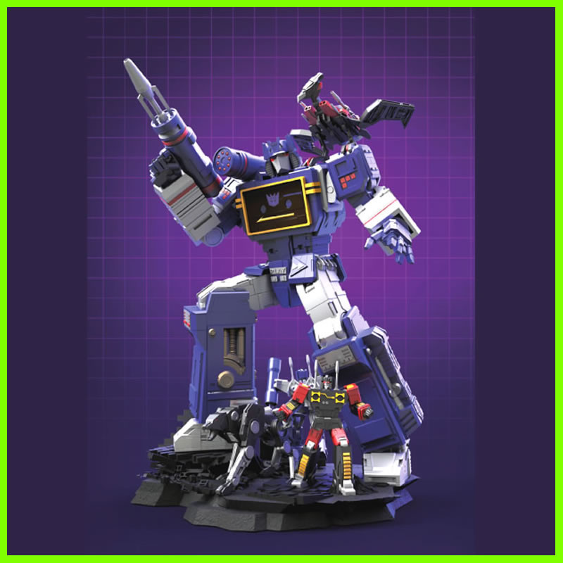 Soundwave Transformers Statue - STL File 3D Print
