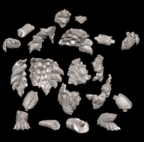Gamera Statue - STL File 3D Print