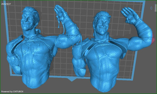 Homelander Statue - STL File 3D Print