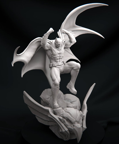 Batman The Dark Knight Statue - STL File 3D Print