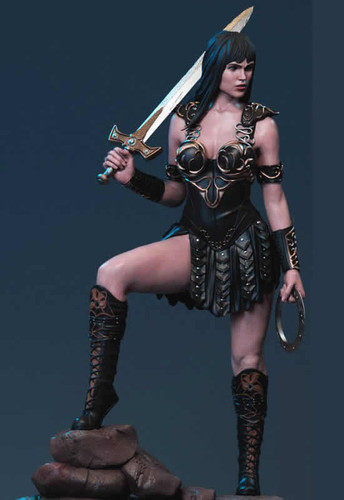 Xena Warrior Princess Statue Stl File 3d Print