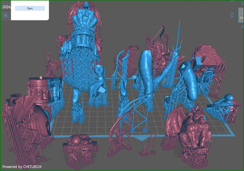 Elektra Statue - STL File 3D Print