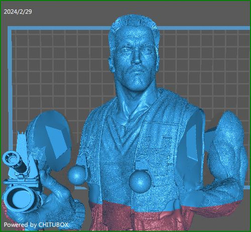 Predator vs Dutch Diorama - STL File 3D Print