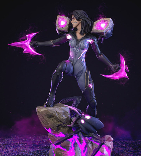 Kai'Sa League of Legends Statue - STL File 3D Print