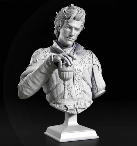 Astarion Baldur's Gate Statue - STL File 3D Print